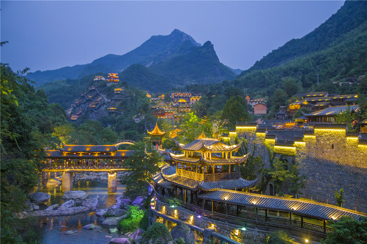 Gday Beautiful Jiangxi Wangxian Cliff Village & Xianju Ruyi Bridge ...